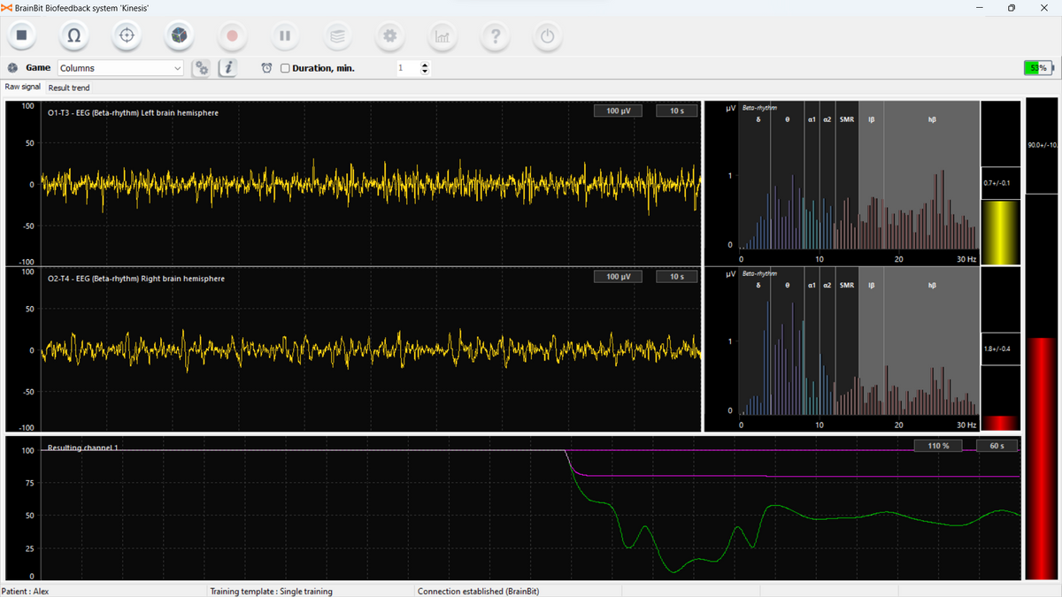 NeuroFit Pro Software – BrainBit